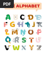 Abcdefg Hijklmnop Qrstuv Wxyz: The Alphabet | PDF | Language Arts ...
