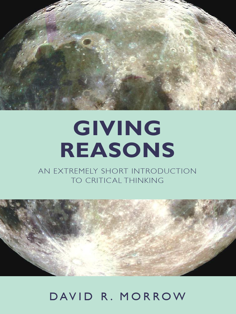 Giving Reasons An Extremely Short Introduction To Annas Archive | PDF ...