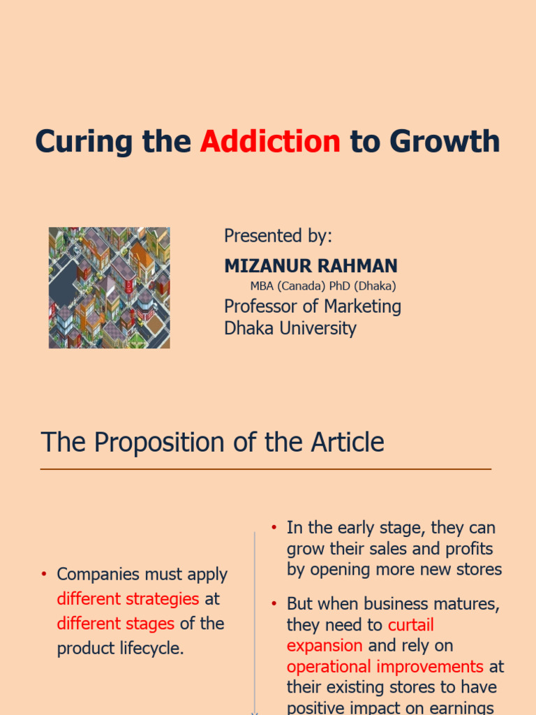 Curing Addiction To Growth | PDF | Walmart | Revenue