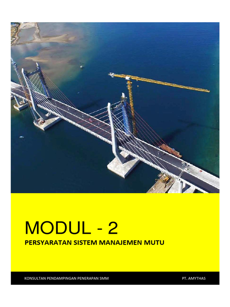 Lamp 2 - MODUL 2 - Persyaratan SMM | PDF | Teknologi & Rekayasa
