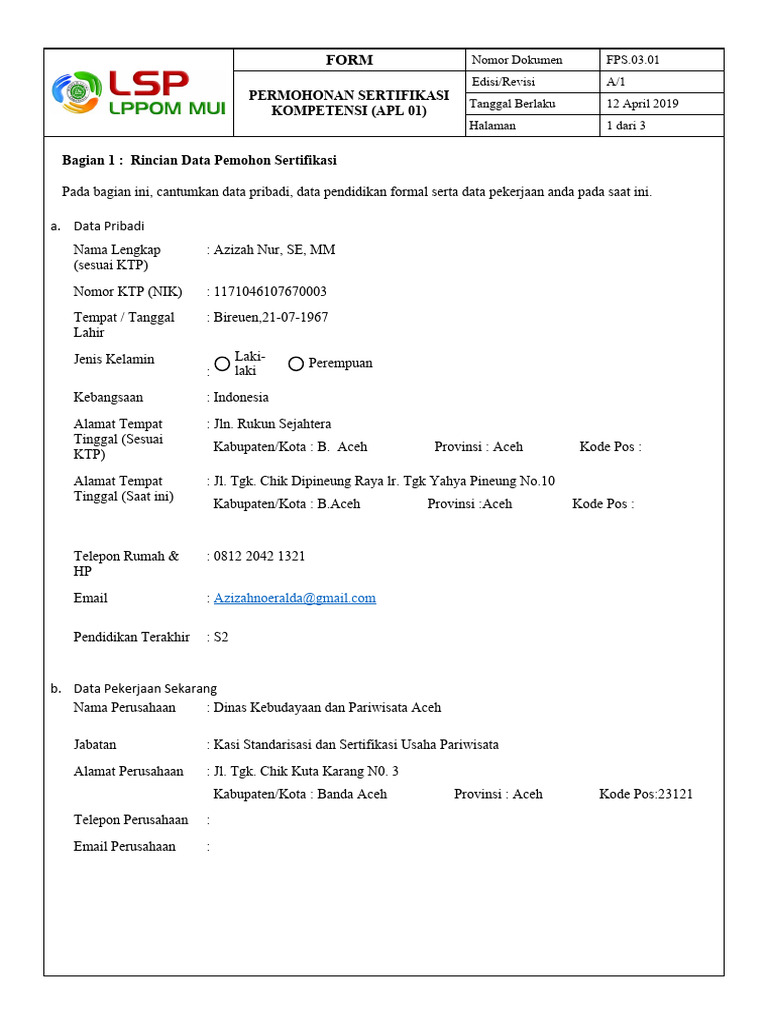 APL01 Nama Anda | PDF