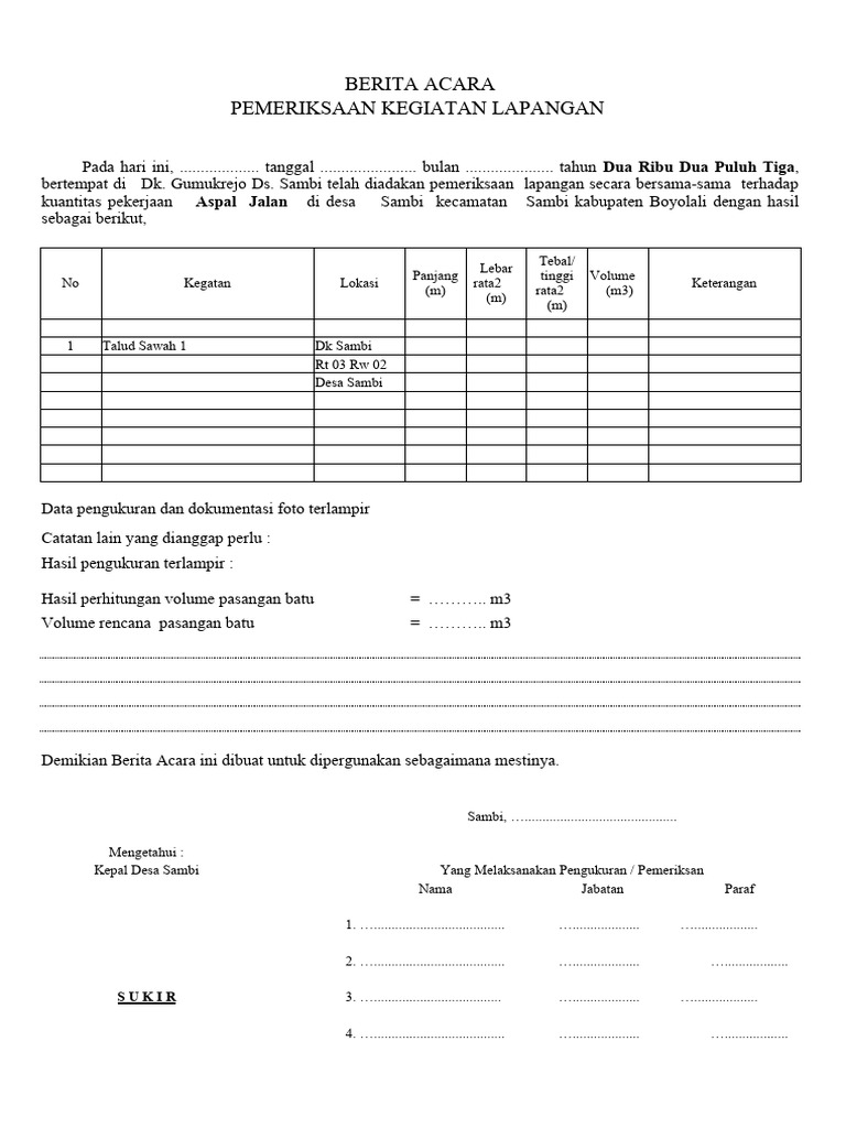 Berkas Sertifikasi Pek - Infra | PDF