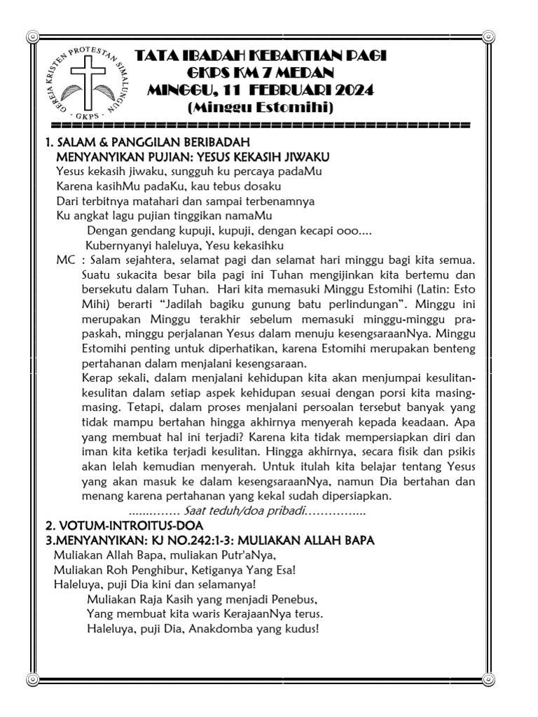 Tatib 11 Februari 2024 | PDF