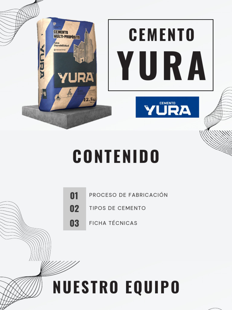 Cemento Yura | Descargar gratis PDF | Cemento | Materiales
