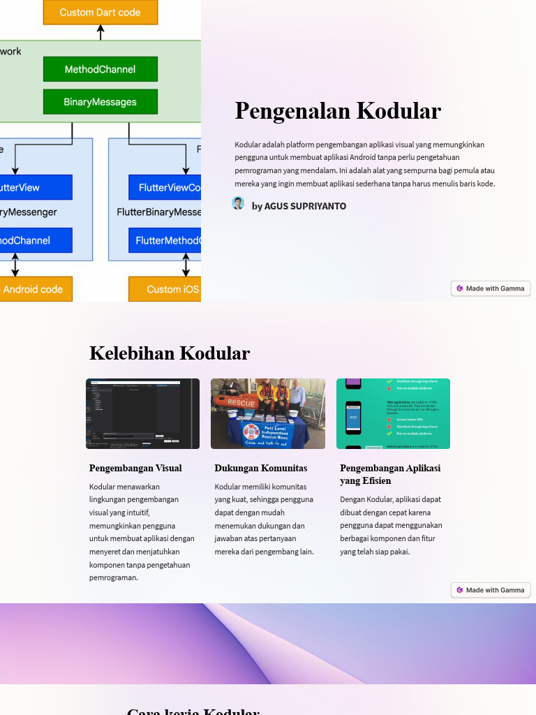 Pengenalan dan Kelebihan Kodular | PDF | Seni | Komputer