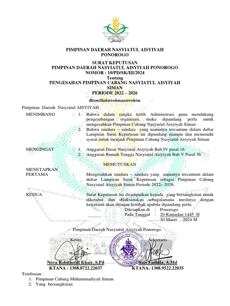 SK 10 Pcna Siman | PDF