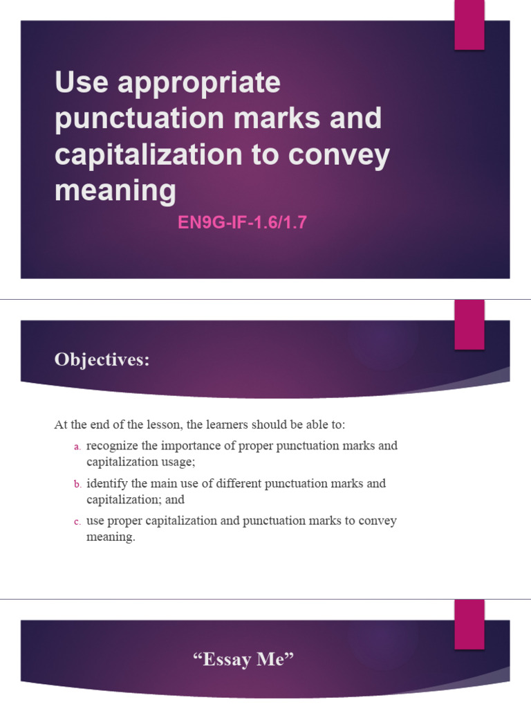 Mastering Punctuation and Capitalization | PDF | Climate Change ...