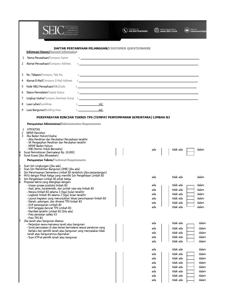 Rintek Tps Limbah b3 | PDF