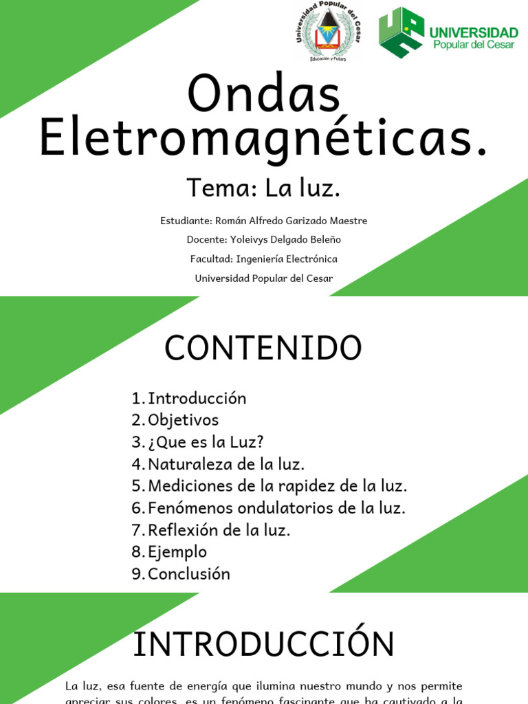 What is Visible Light Science Presentation in Light Blue Black Hand ...