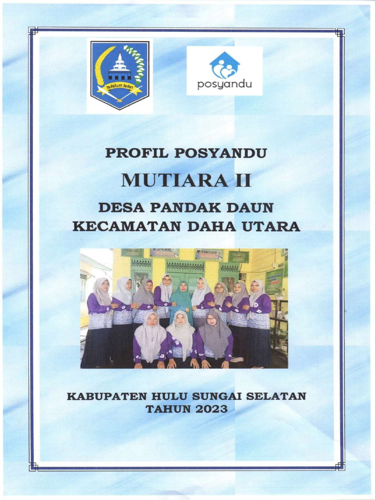 2 .Profil Posyandu Mutiara Ii - Compressed | PDF