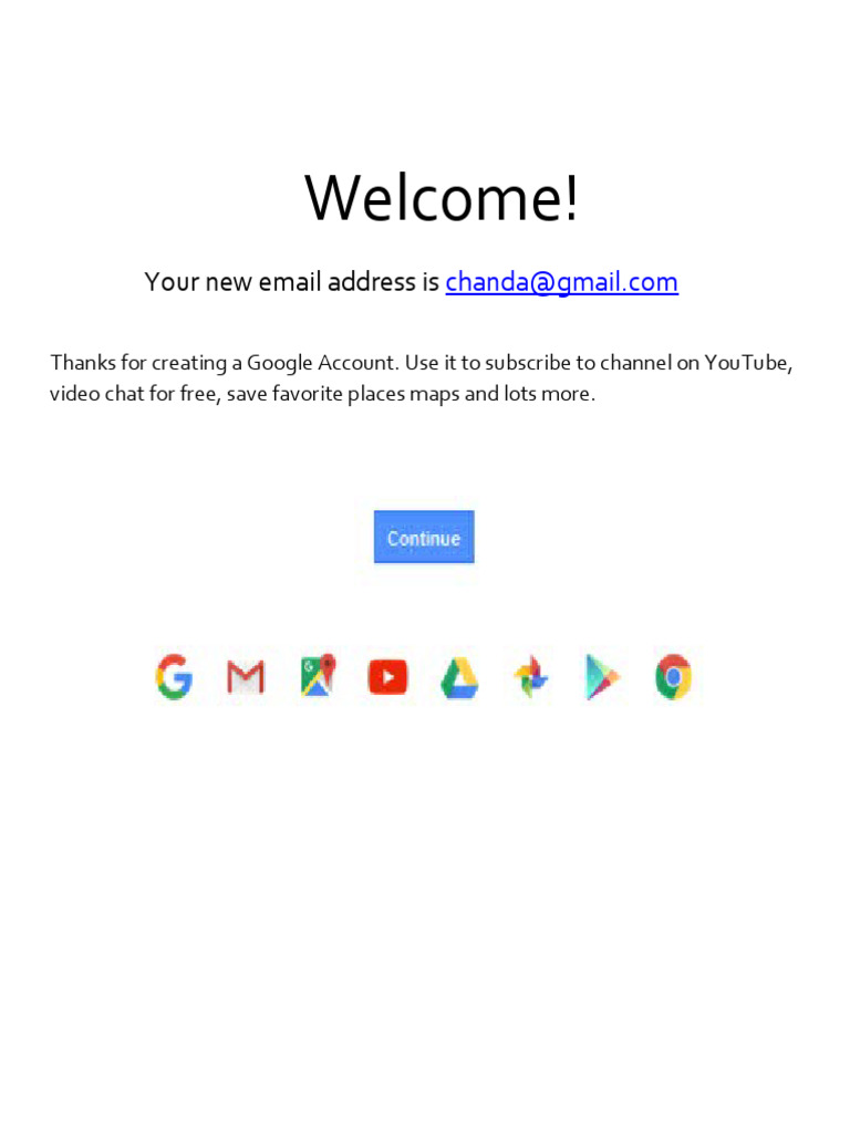 GMAIL Welcome RECPIT | PDF