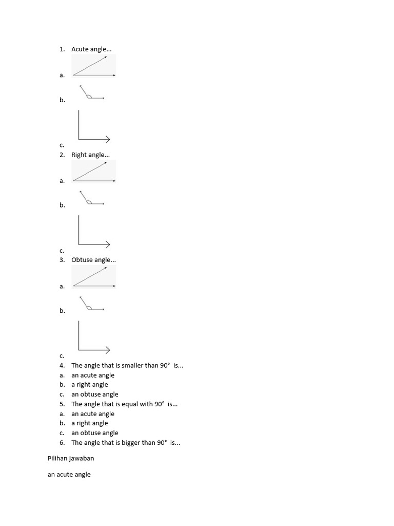 Soal Persiapan Us Math Kelas 3 (Belum Edit) | PDF | Euclidean Geometry ...