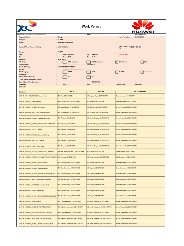 178 FIX PLAN Februari 2024 | PDF