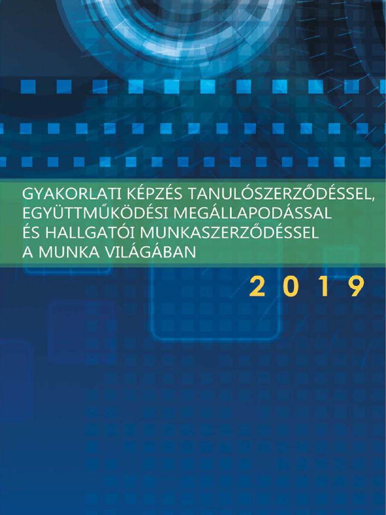 Dualis Kepzessel A Munka Vilagaban 2019 | PDF
