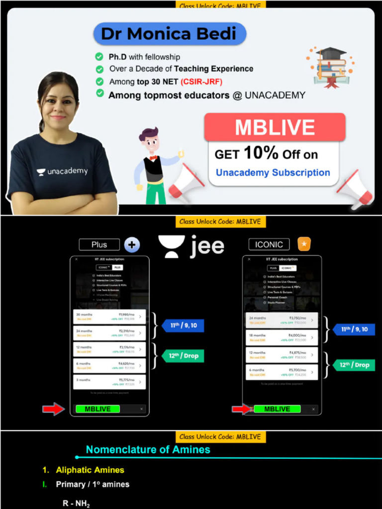 Amines in One Shot No Anno | PDF