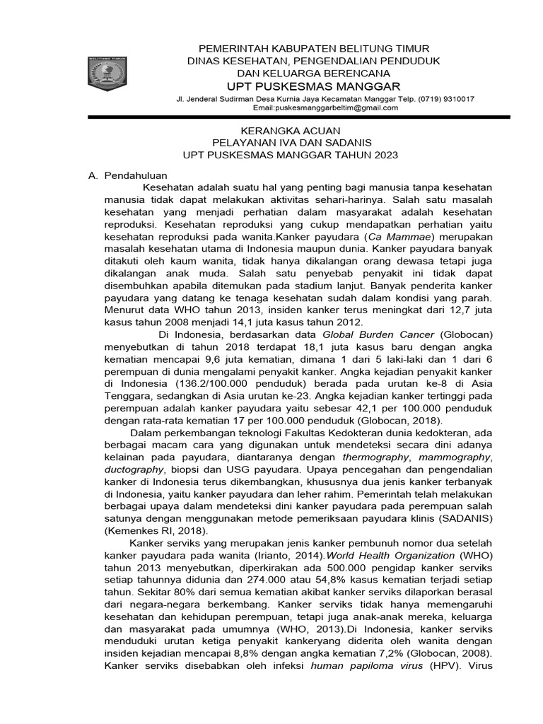 Kak Iva Dan Sadanis 2023 | PDF | Pengembangan Diri | Kesehatan Holistik