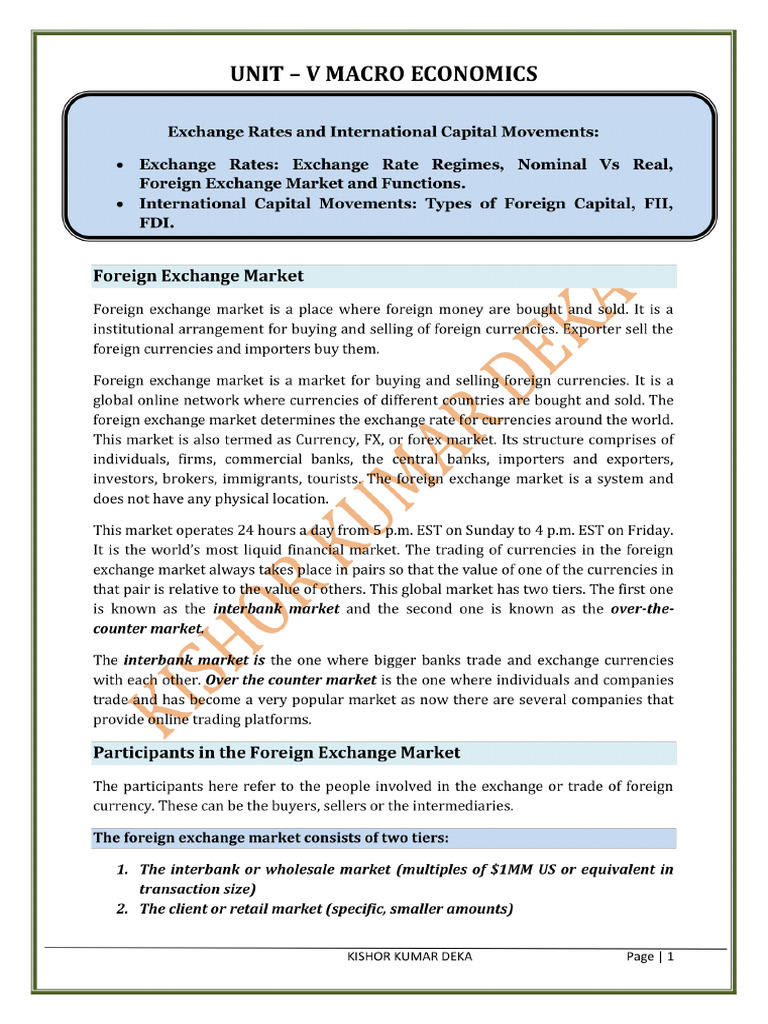 Unit 5 Macro Economics Latest | PDF