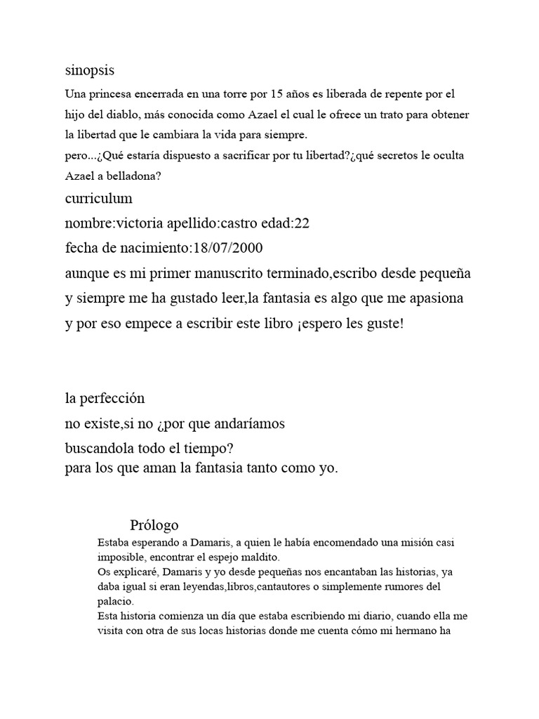 Mi Infierno Contigo Versión 2.0 | PDF | Brujería | Pelo