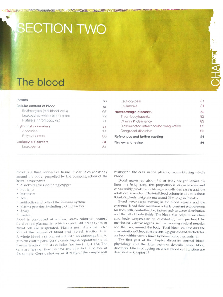 The Blood. | PDF