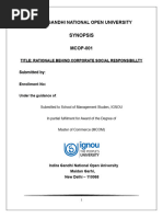 CSR Proposal Template | PDF | Corporate Social Responsibility | Trust Law