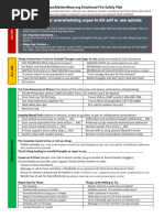 Samaritans Editable Safety Plan | PDF | Behavioural Sciences | Mental Health