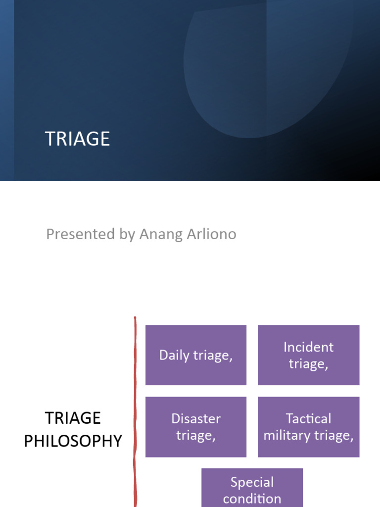 DISASTER TRIAGE | PDF | Emergency Department | Health Care