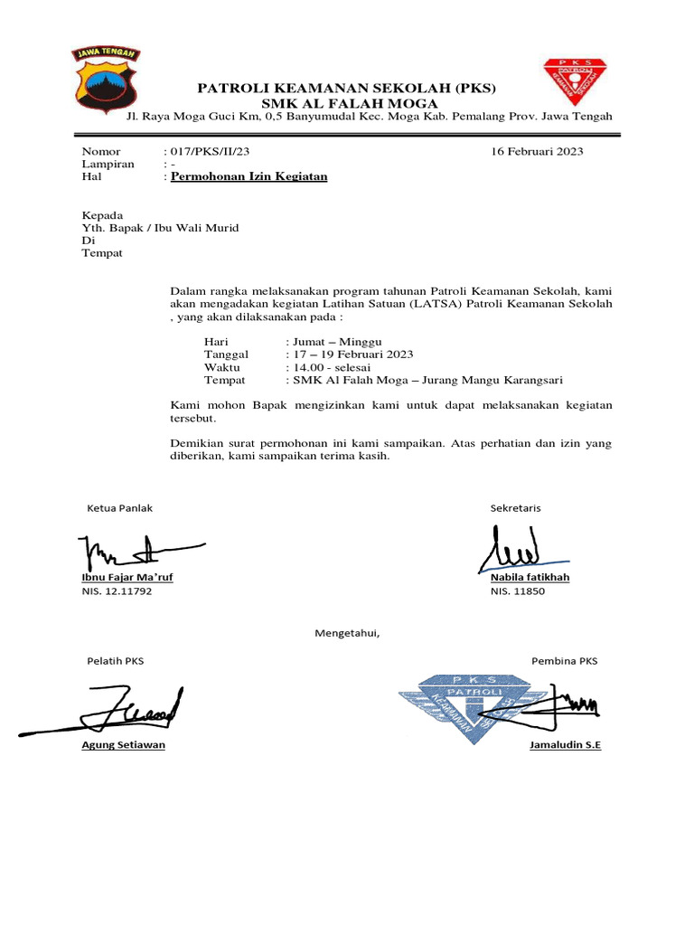 Surat Izin Pks | PDF