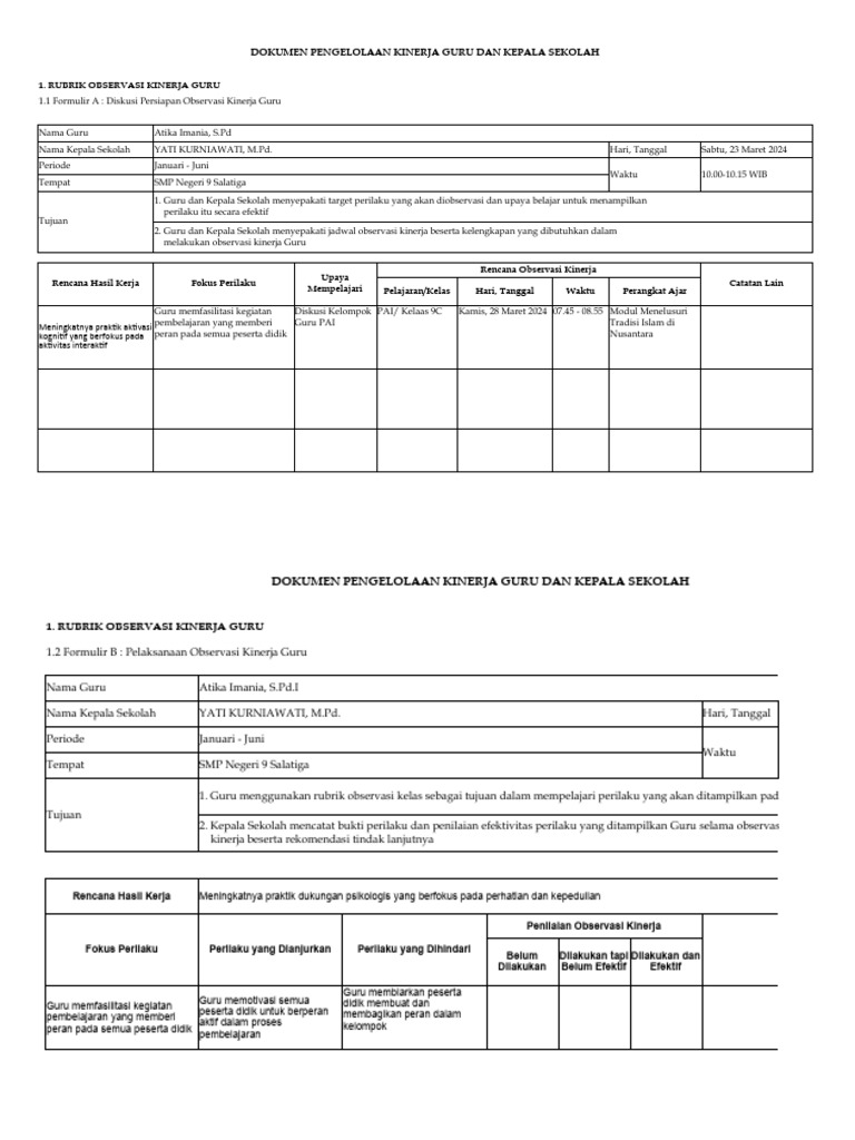 Form A Dan B AA - 23 - 03 - 2024 | PDF