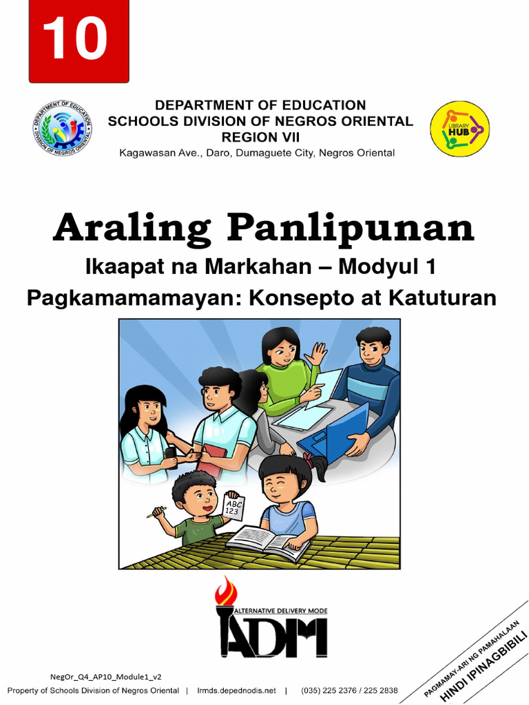 AP 10 Q4 Module 1 | PDF