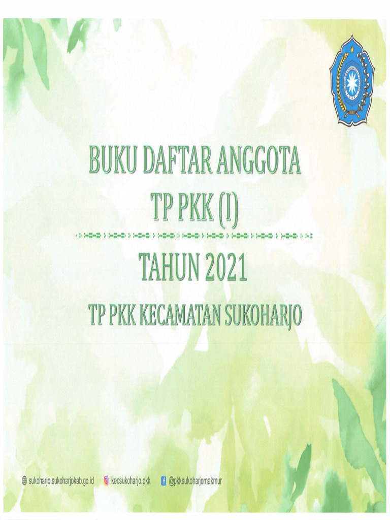 Buku Anggota PKK | PDF