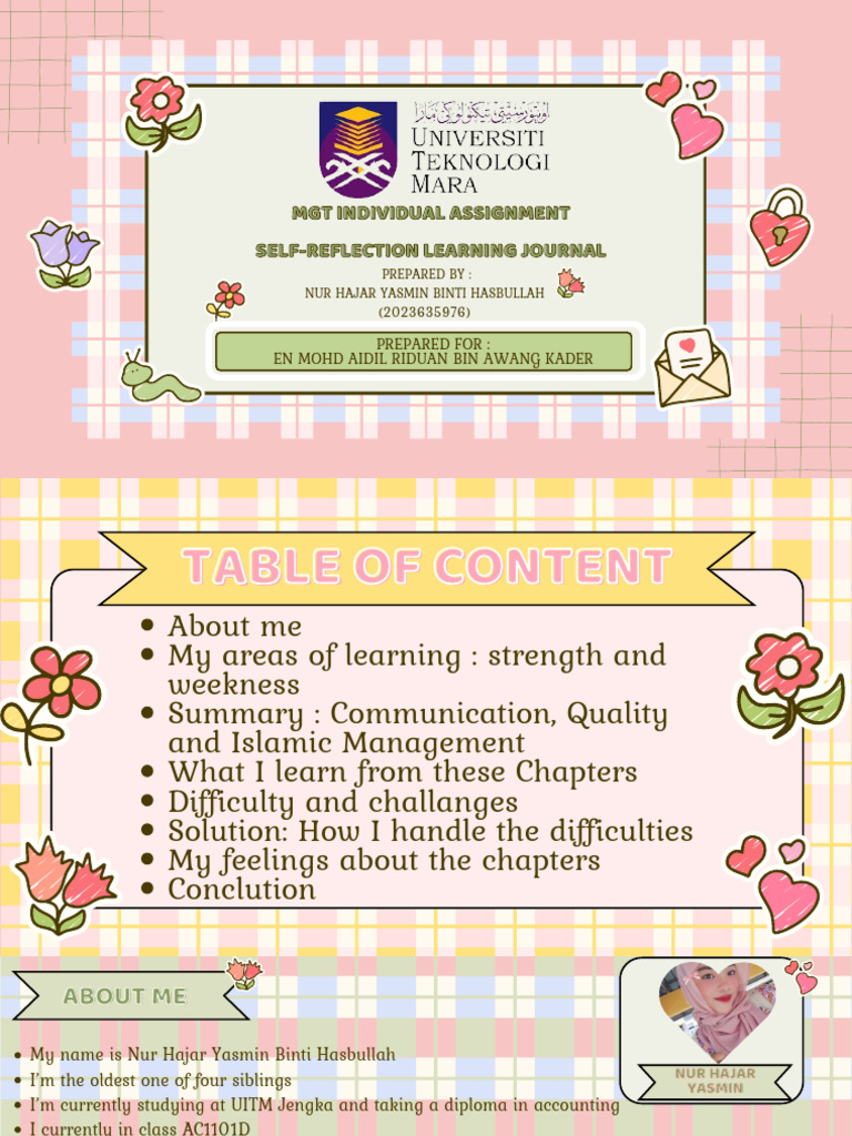 MGT Individual Assignment | PDF | Communication | Benchmarking
