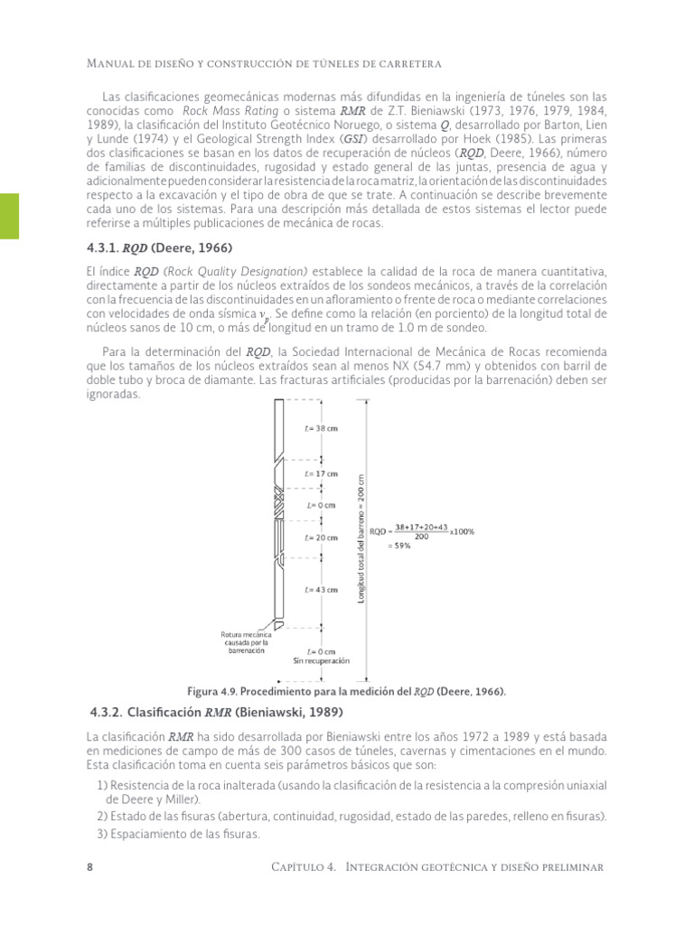 Tabla Clasificacion de Rocas | PDF