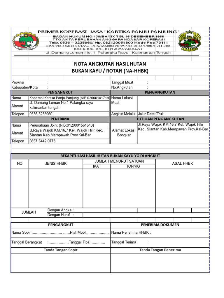 Dilengkapi Dengan Surat Muatan Barang (Surat Jalan) | PDF