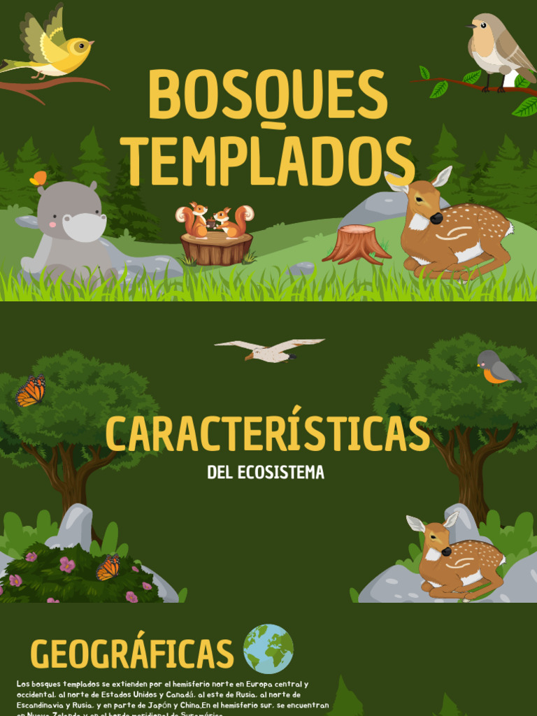 Biología | PDF | Clima templado | Entorno natural