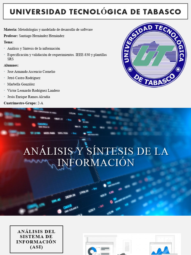Ieee-830 y Plantillas Srs Exposicion | PDF | Software | Informática