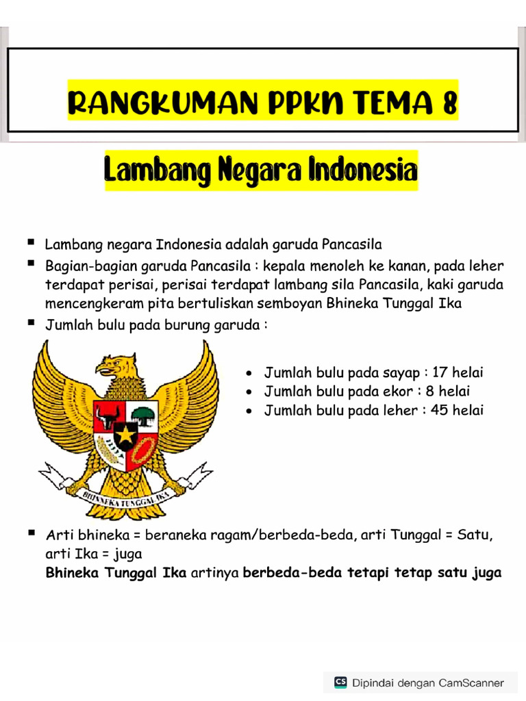 Rangkuman T.8 Kelas 3 | PDF