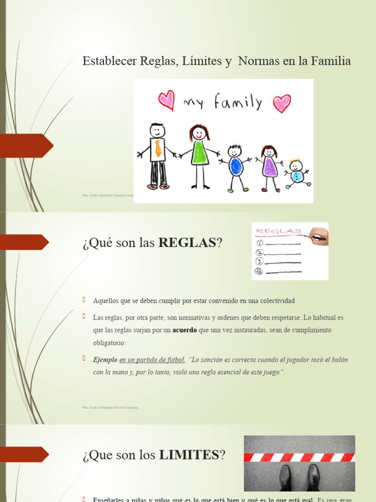 Reglas Limites y Normas | PDF | Comportamiento