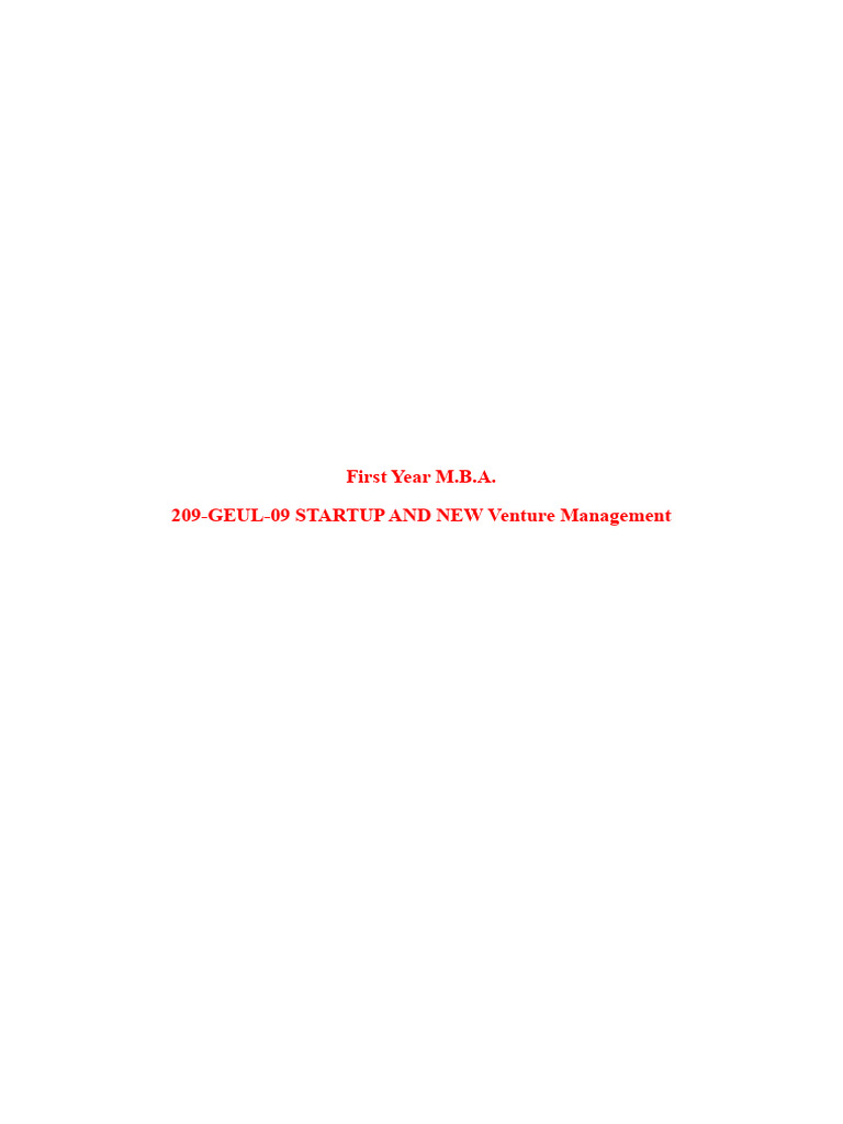 209 SNVM Qus P 5 y Solved KK | PDF | Startup Company | Small Business & Entrepreneurs