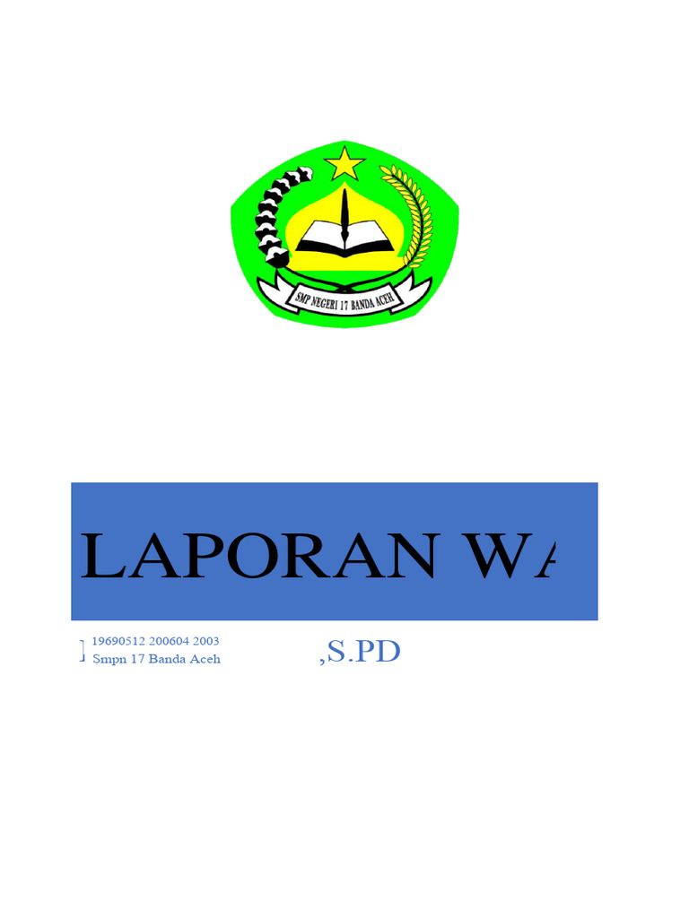 Laporan Wali Kelas Fix | PDF | Ilmu Sosial