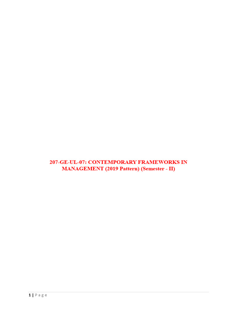 207 CFM Que 3 Yer Solved | PDF | Goal | Leadership 207 CFM Que 3 Yer Solved | PDF | Goal | Leadership