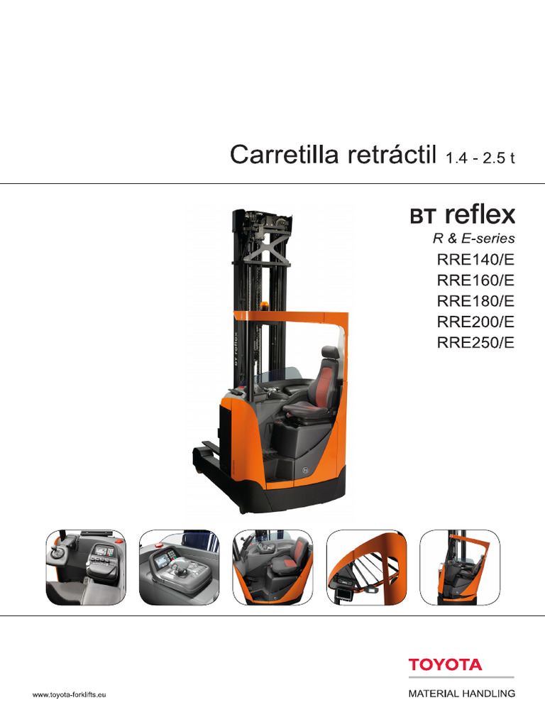 Catalogo-Tecnico-Reach-Toyota-BT-Reflex-R-E-series | PDF