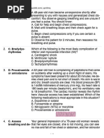 ACLS 2025 Exam Answer Key | PDF | Cardiac Arrest | Cardiopulmonary ...