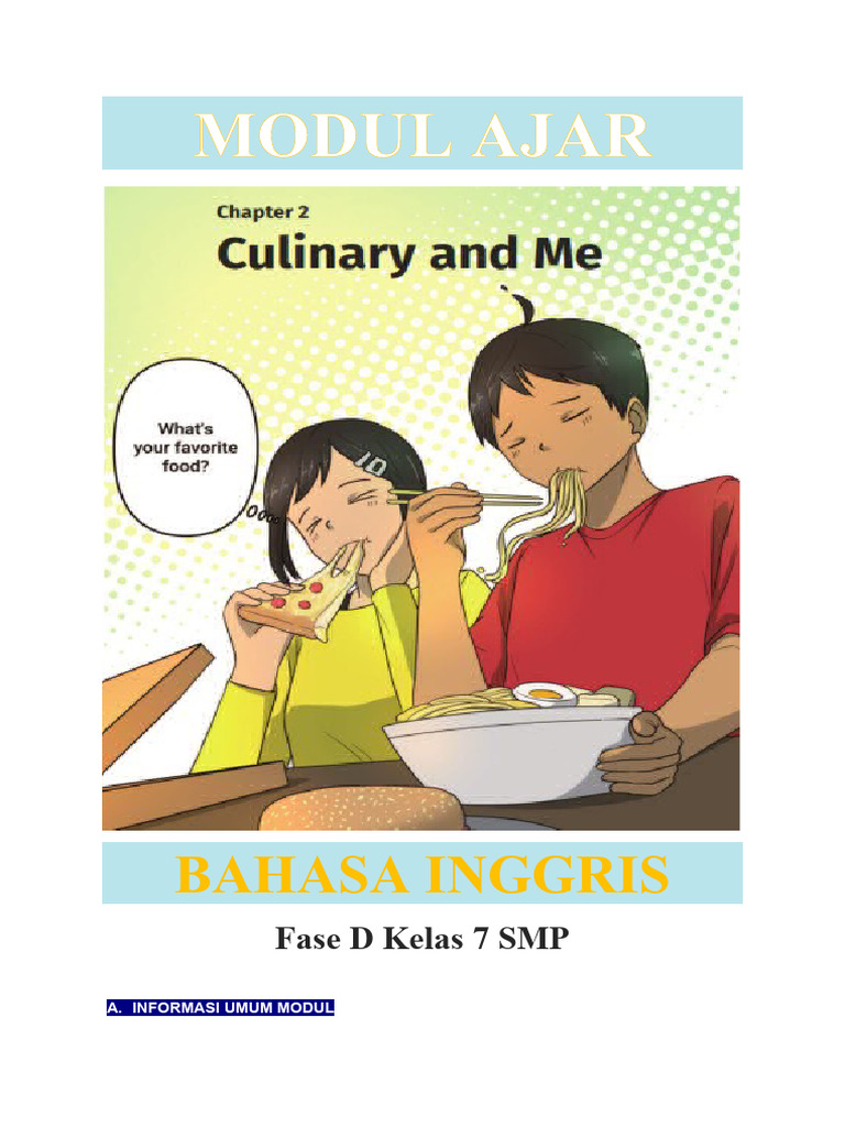 MA Chapter 2 Culinary and Me | PDF