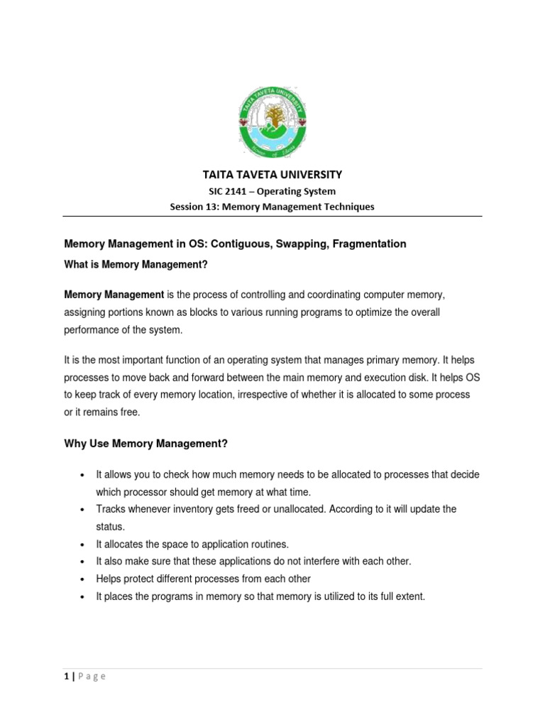 FocusTaskReading 13 | PDF | Library (Computing) | Computer Data Storage