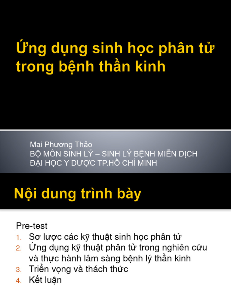 7-Ứng Dụng SHPT Trong Bệnh Lý Thần Kinh - MPT | PDF