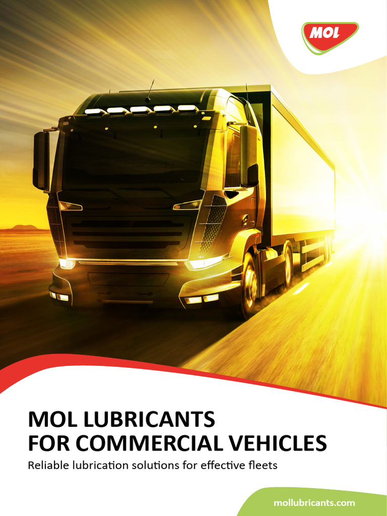 Mol Lubricants For Commercial Vehicles | PDF | Motor Oil | Fuel Economy ...