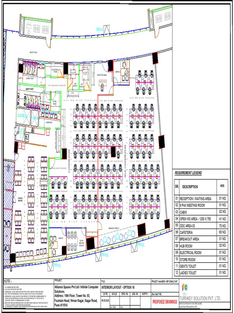 Office Interior Layout Plan | PDF