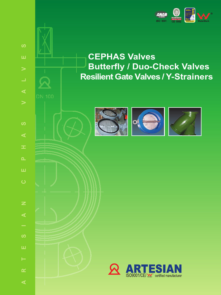 Cephas ValvulasMariposa | PDF | Steel | Valve