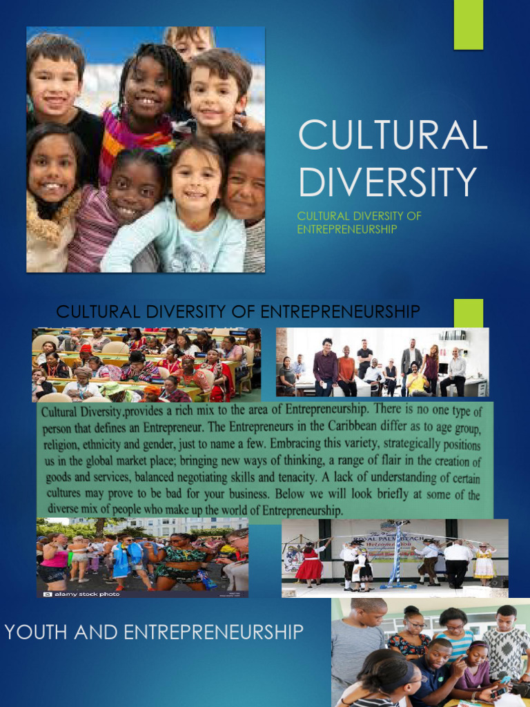 Cultural Diversity of Entrepreneurship | PDF | Business