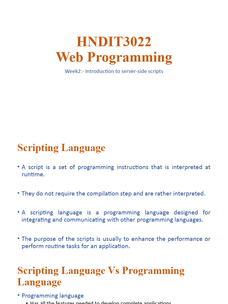 Week 2 | PDF | Dynamic Web Page | Php